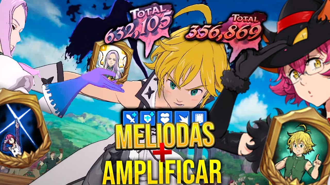 Usando A Meliodas Traidor Con EL Equipo De Amplificar / The Seven ...