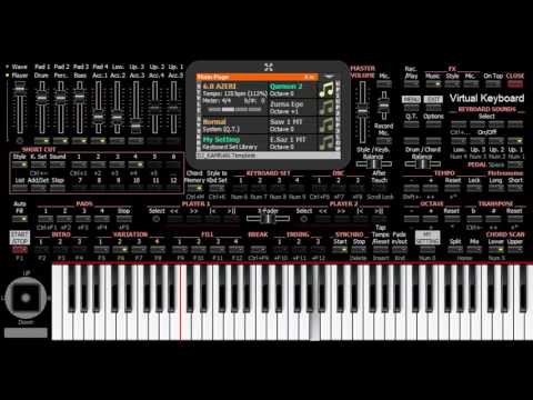 Özün getdin intizarın qaldı yar - KORG PA4X - PC
