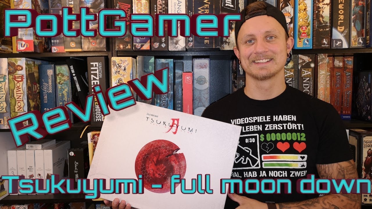 Brettspiel Review - Tsukuyumi (Aufbau, Regeln, Fazit) - YouTube