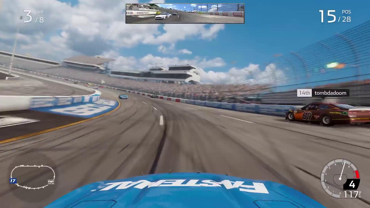 Nascar Heat 5 #PS5 Lets get wrecked racing random rooms online - YouTube
