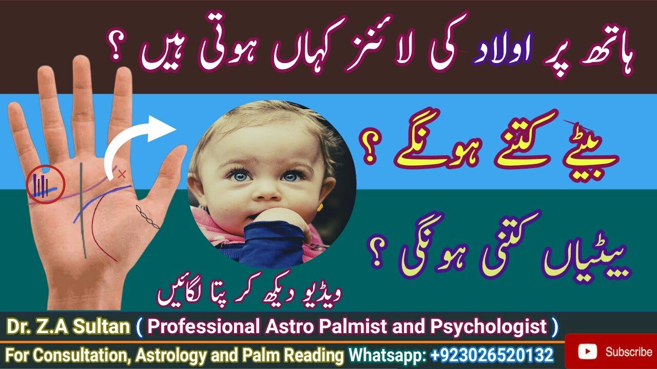 Children Lines in Male Female Hand Palmistry | Olaad ke Lakerain ...