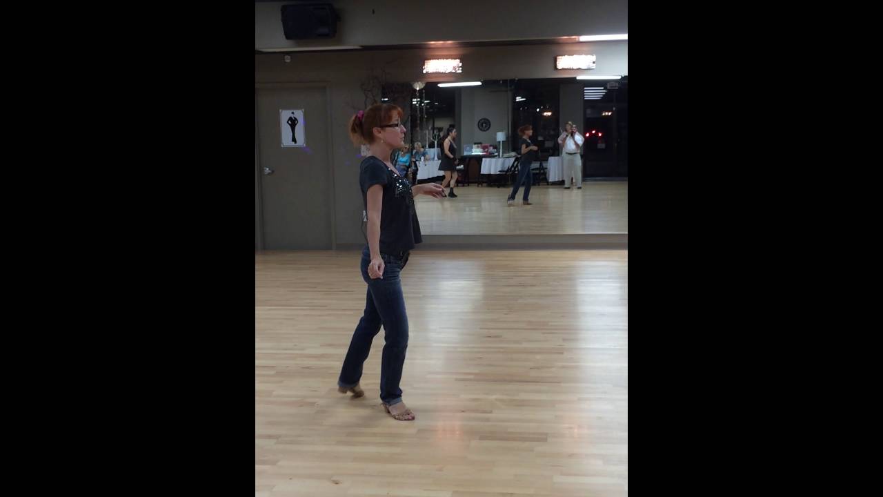 Charleston Ballroom Dance - Chains West Coast Swing Line Dance - YouTube