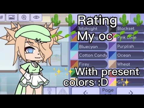Rating My Oc With Present Colors :)//Trend - YouTube