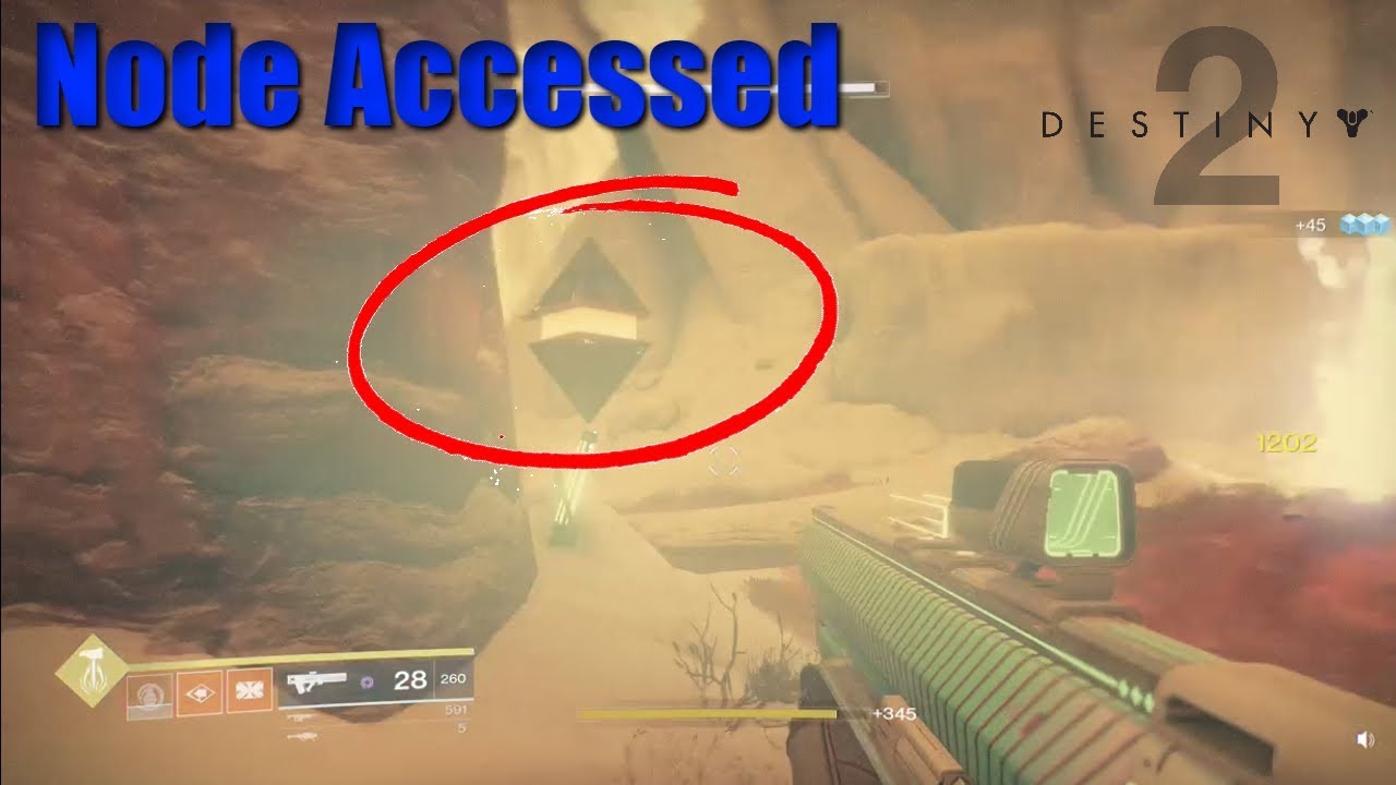 Nascent dawn 1/5 node accessed (Destiny 2) - YouTube