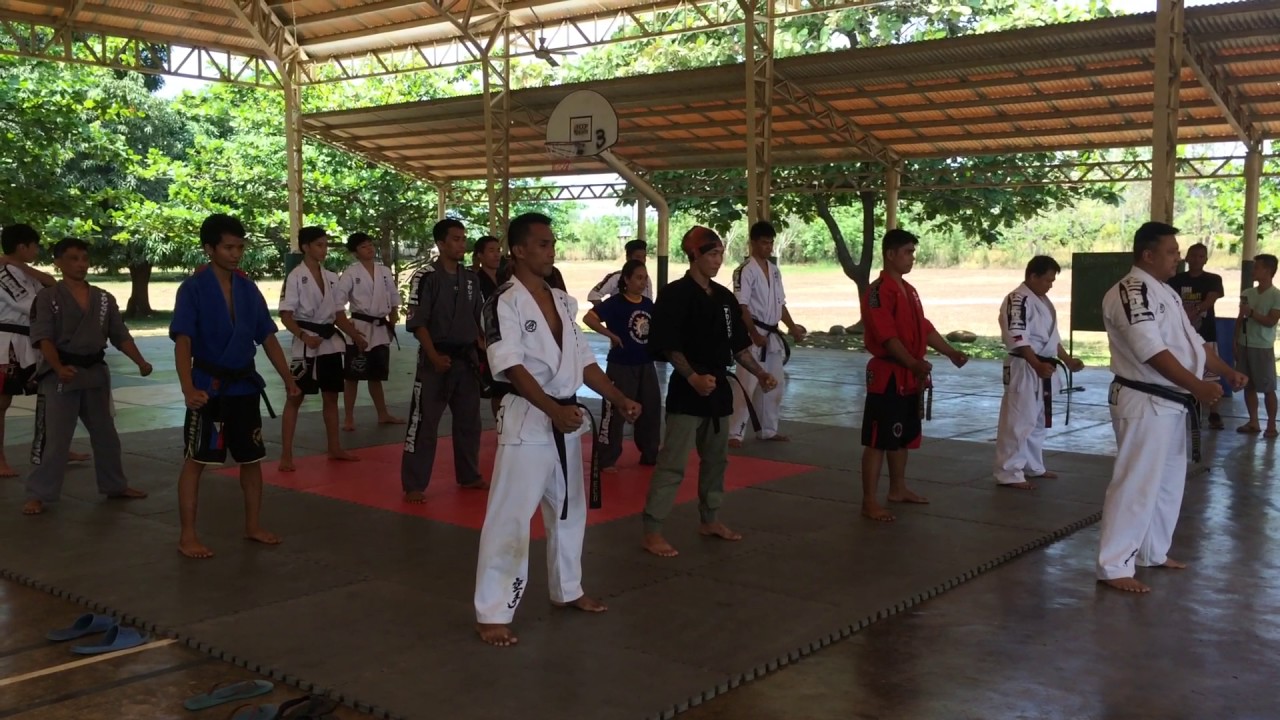 Sentoukaikan Karate Blackbelt Outdoor Training - YouTube