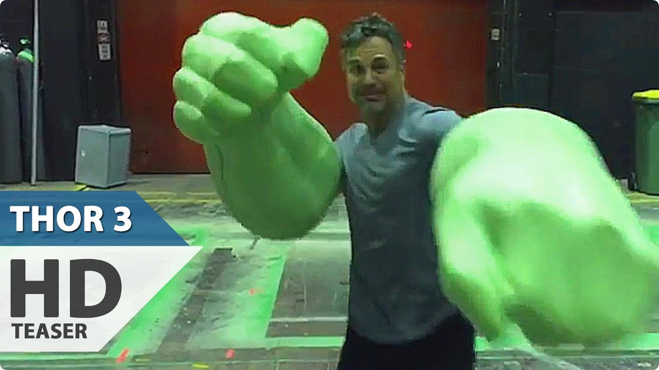 THOR 3: RAGNAROK Hulk Teaser - Set Videos (2017) - YouTube