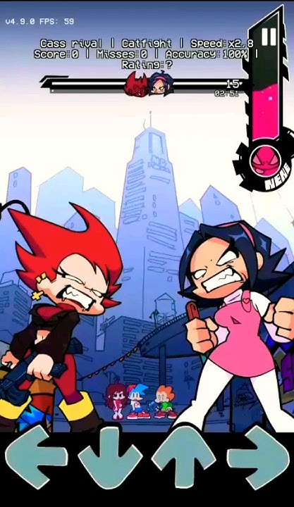 FNF RIVALS [PART1] NENE VS CASSANDRA | CATFIGHT SONG | CASS RIVALS #fnfmods #fnfrivals #fnf # ...