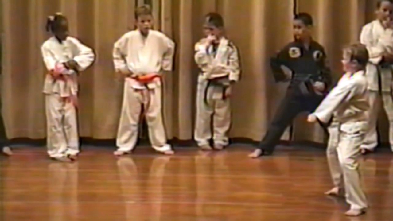 Ray Rice Karate Kick Drugs Out Of America 1996 Kids Intros & Self ...