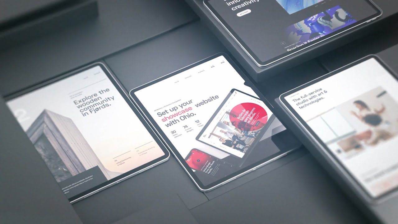 iPad Pro Screen Mockup Video - After Effects Template - YouTube