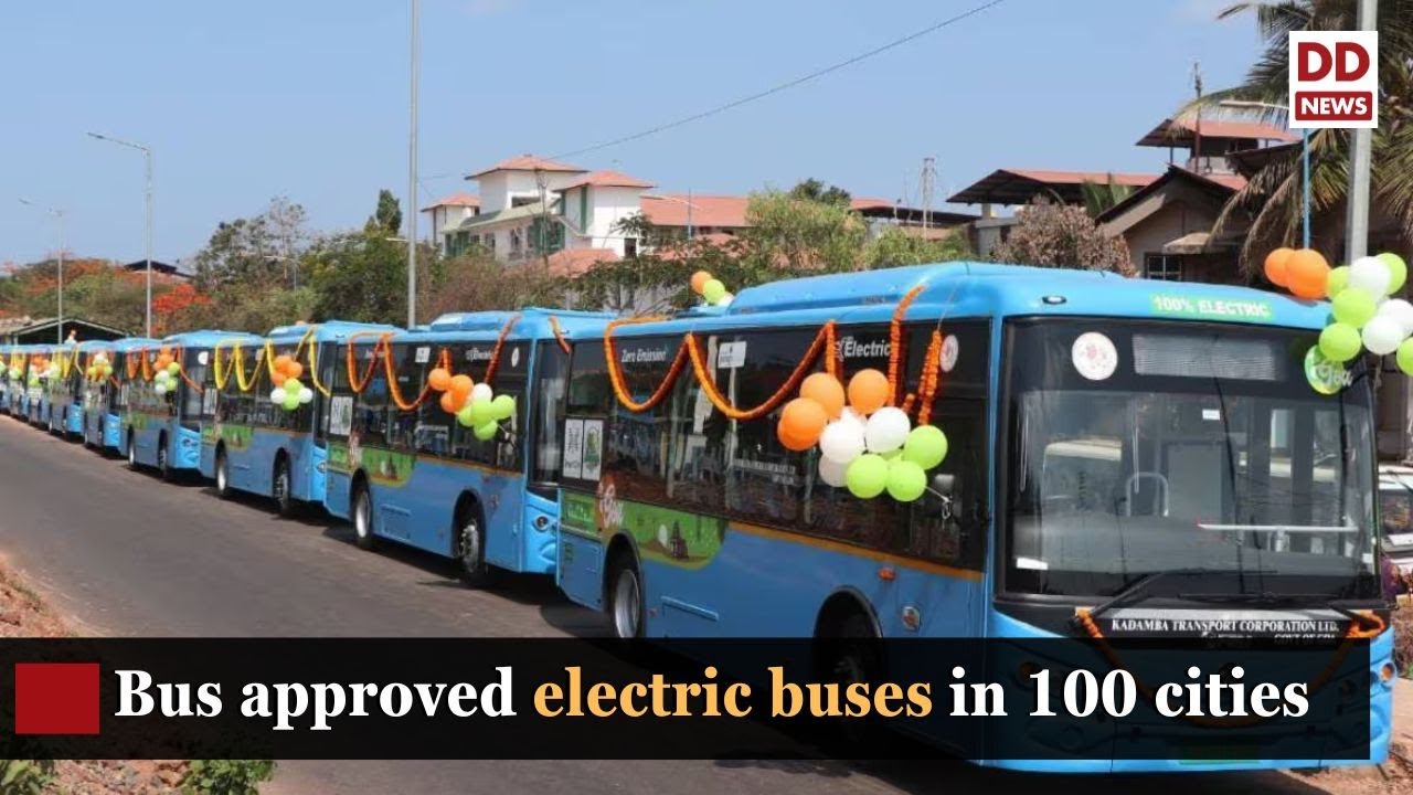 PM-eBus Sewa scheme approved for operation of 10,000 electric buses in ...