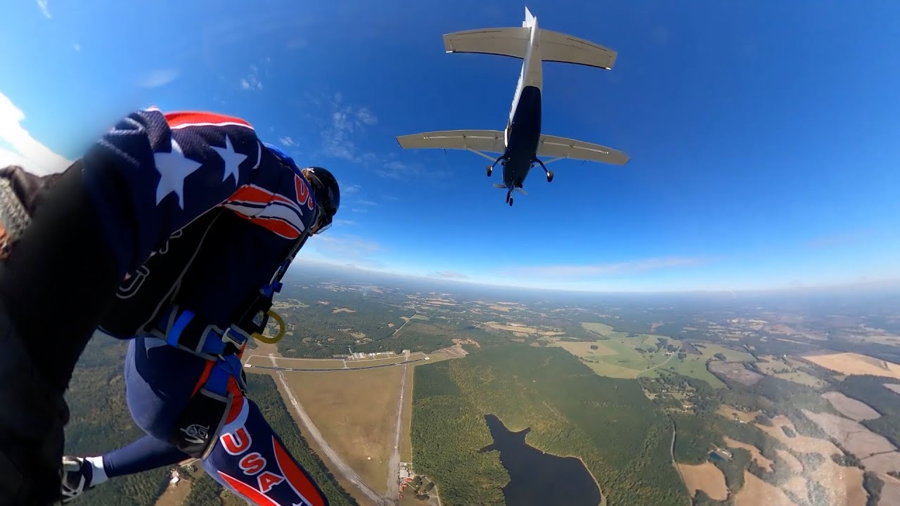 68-Year-Old Skydiver's Jaw-Dropping Accuracy Jump: Cheryl Stearns ...