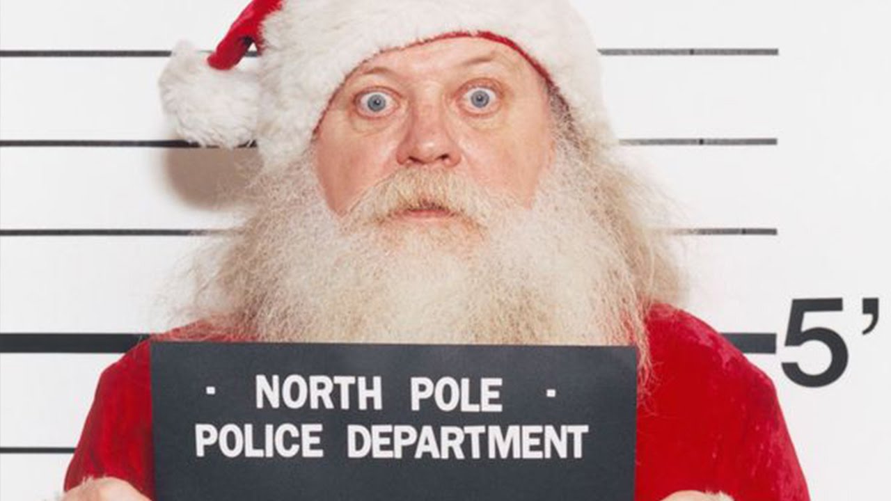 Santa Claus Wanted By The Police For After Stealing A Helicopter - YouTube