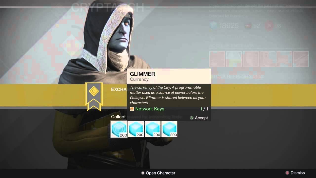 Destiny - Cryptarch Luck! - YouTube