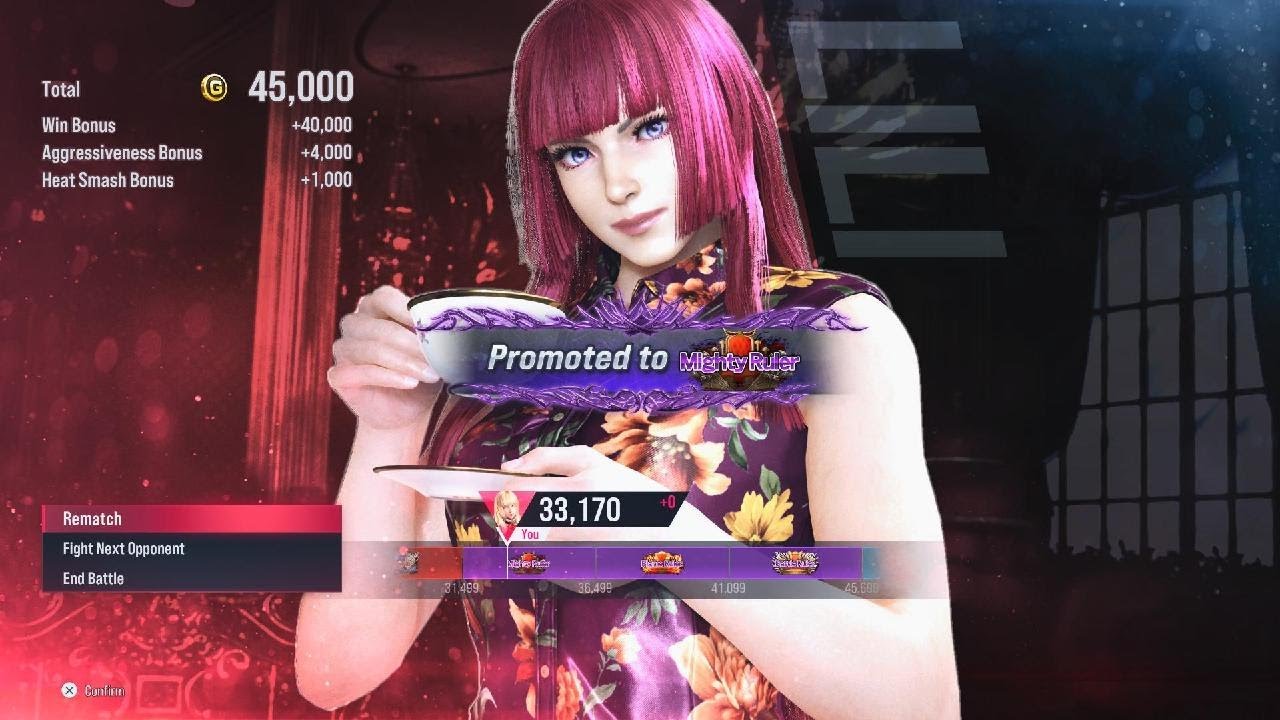 Tekken 8 Super Ghost Battle Lili Promotion to Mighty Ruler - YouTube