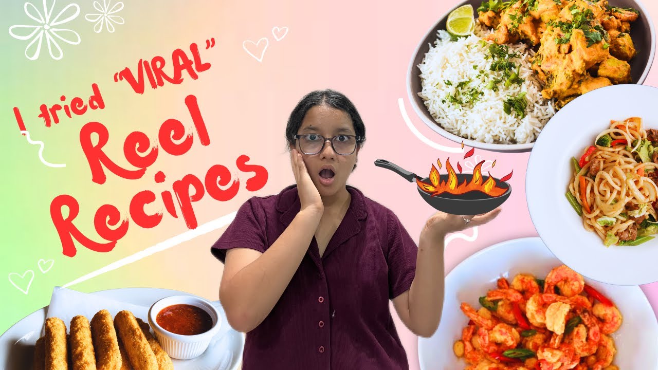 "Testing VIRAL Instagram Recipes for 24 Hours 🌈 | Hit or Flop?" # ...