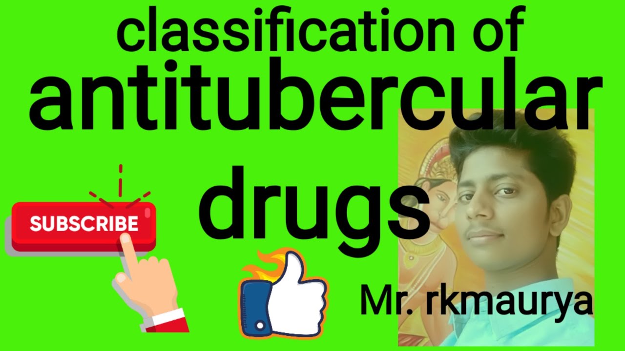 Classification of antitubercular drug for pharmacology | antitubercular ...