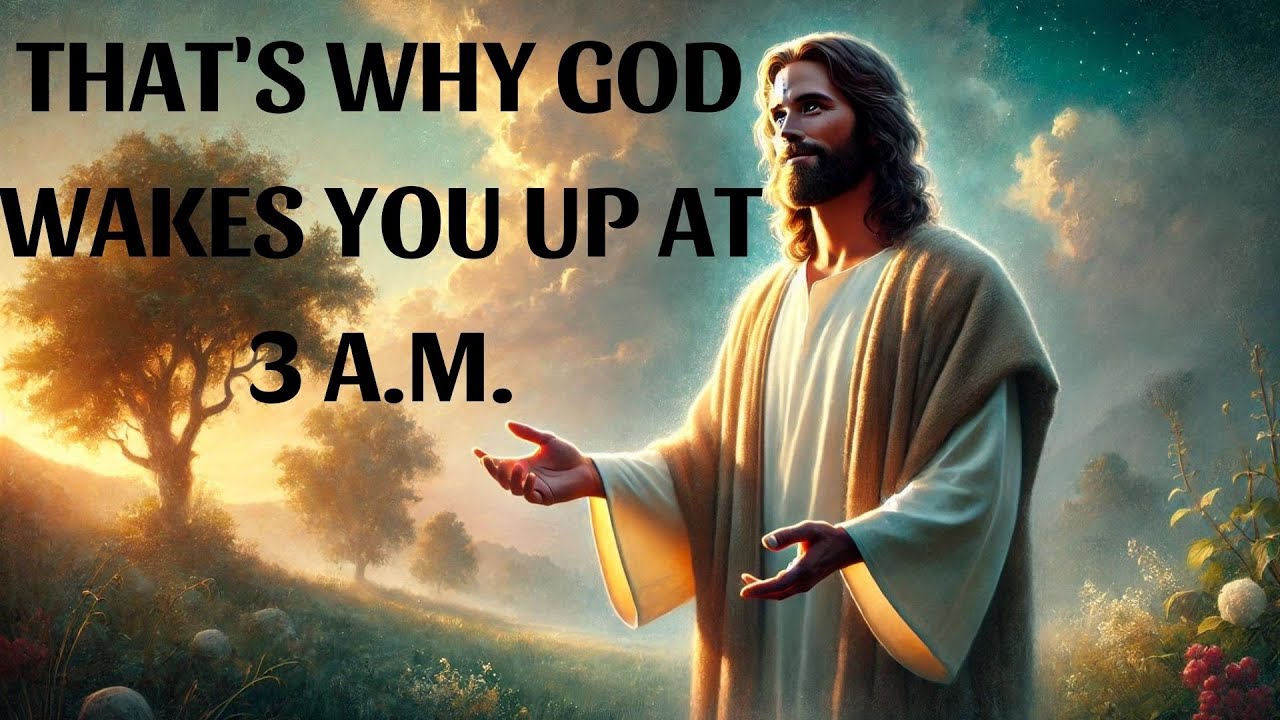 This is why GOD WAKES YOU UP at 3 A.M. | I WILL TELL YOU THE SECRET ...