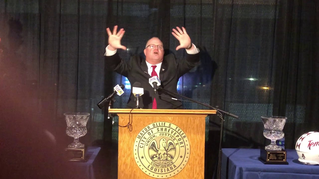 Ed Foley Interim HFC (Walk-On's Independence Bowl Press Conference ...