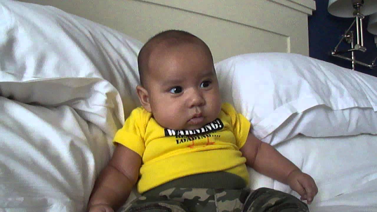 Baby Ray Ray and Gramps in San Diego - YouTube