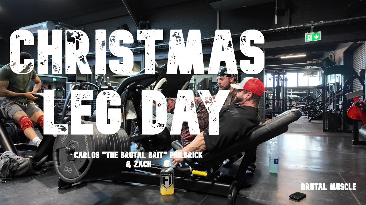 CHRISTMAS DAY LEGS | OFFSEASON TRAINING - YouTube