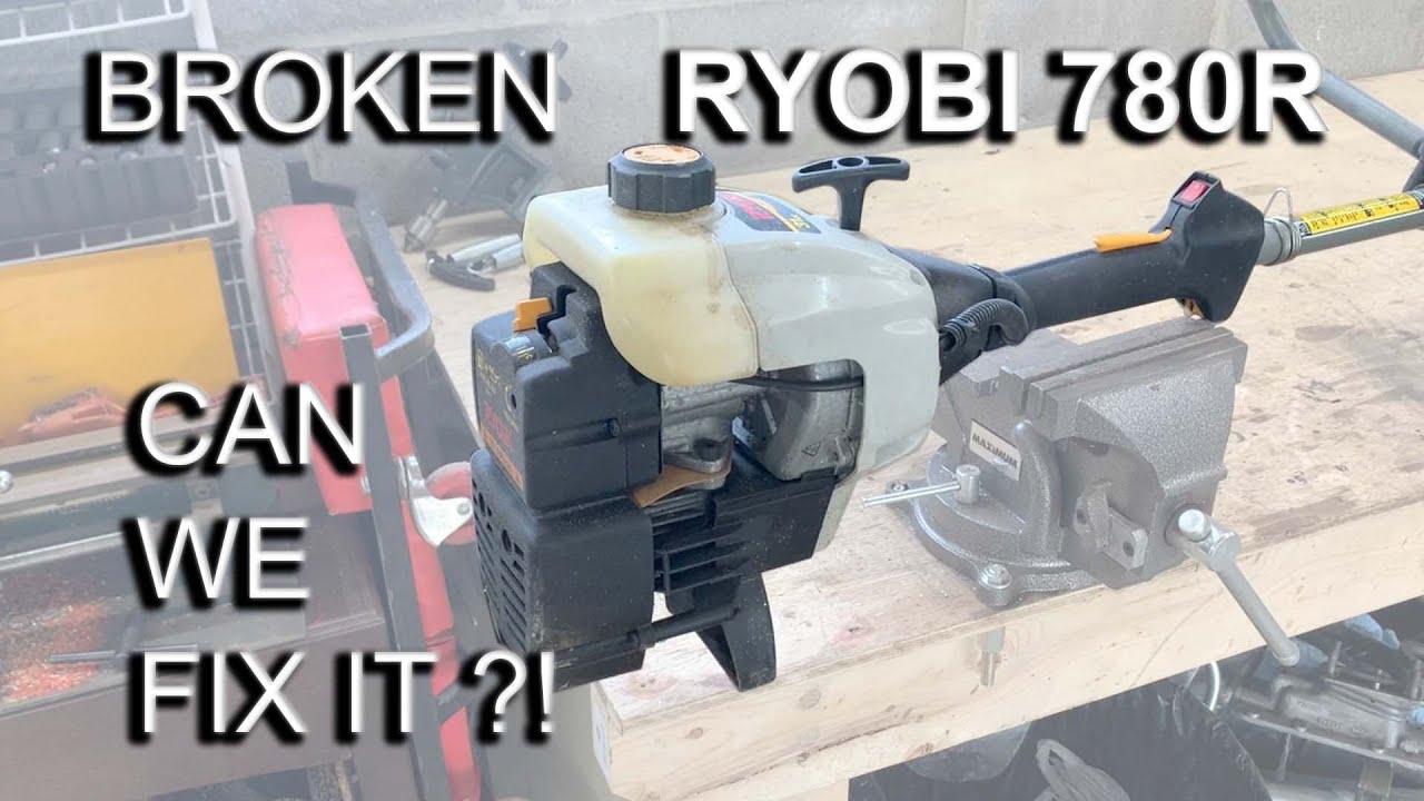 Free/Broken Weed Wacker - Can We fix It - YouTube