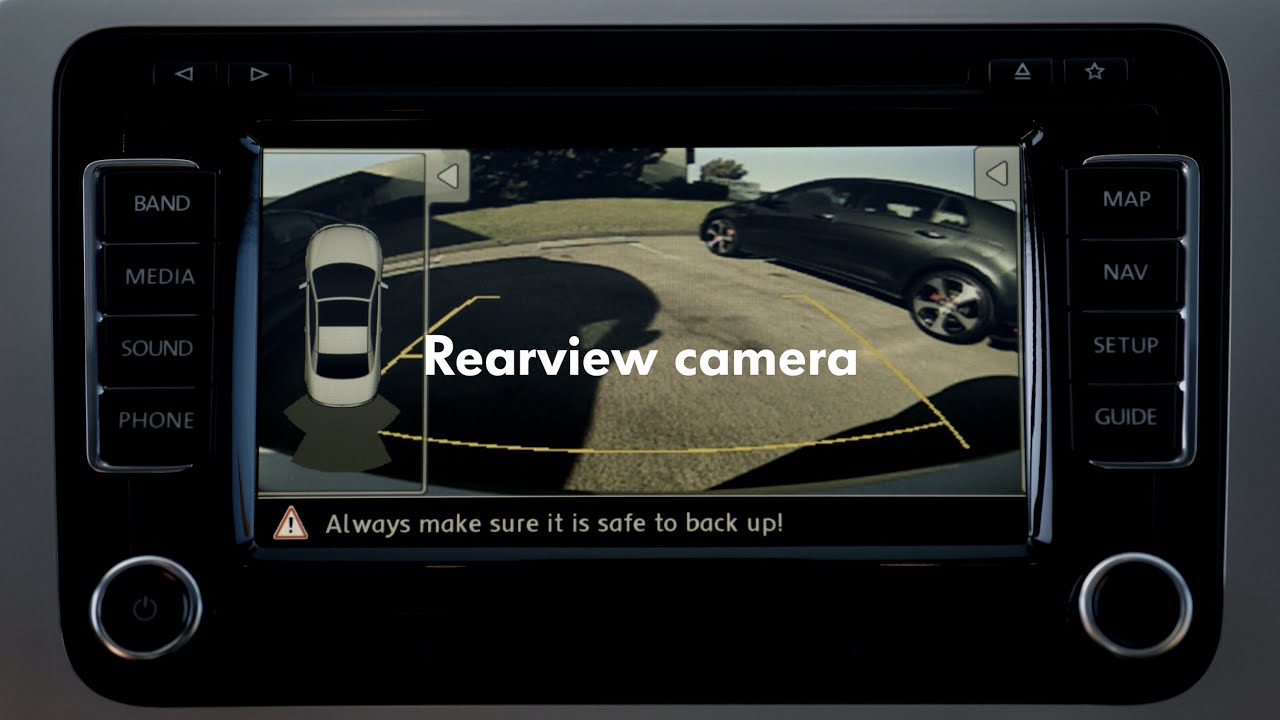 2015 Volkswagen Eos - Rearview camera - YouTube