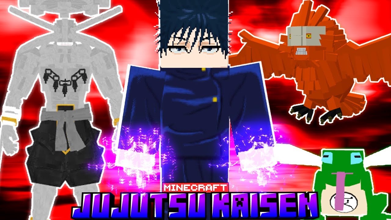 ÉSTA É A MELHOR ADDON JUJUTSU KAISEN PARA O MINECRAFT PE - JUJUTSU ...