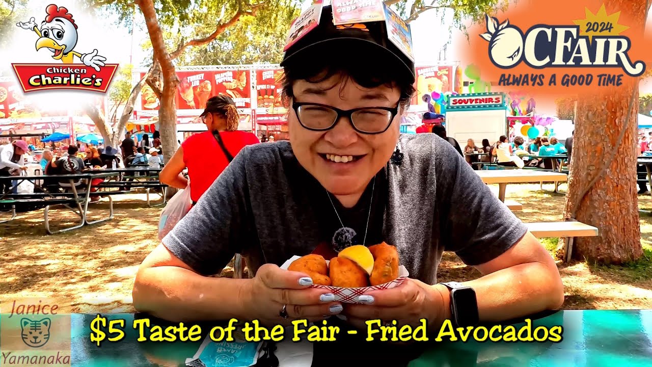 $5 Taste of the Fair Fried Avocados at Chicken Charlie's: 2024 Orange ...
