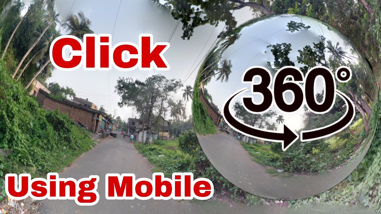 How to click 360 degree photo | How to take a 360° photo | - YouTube