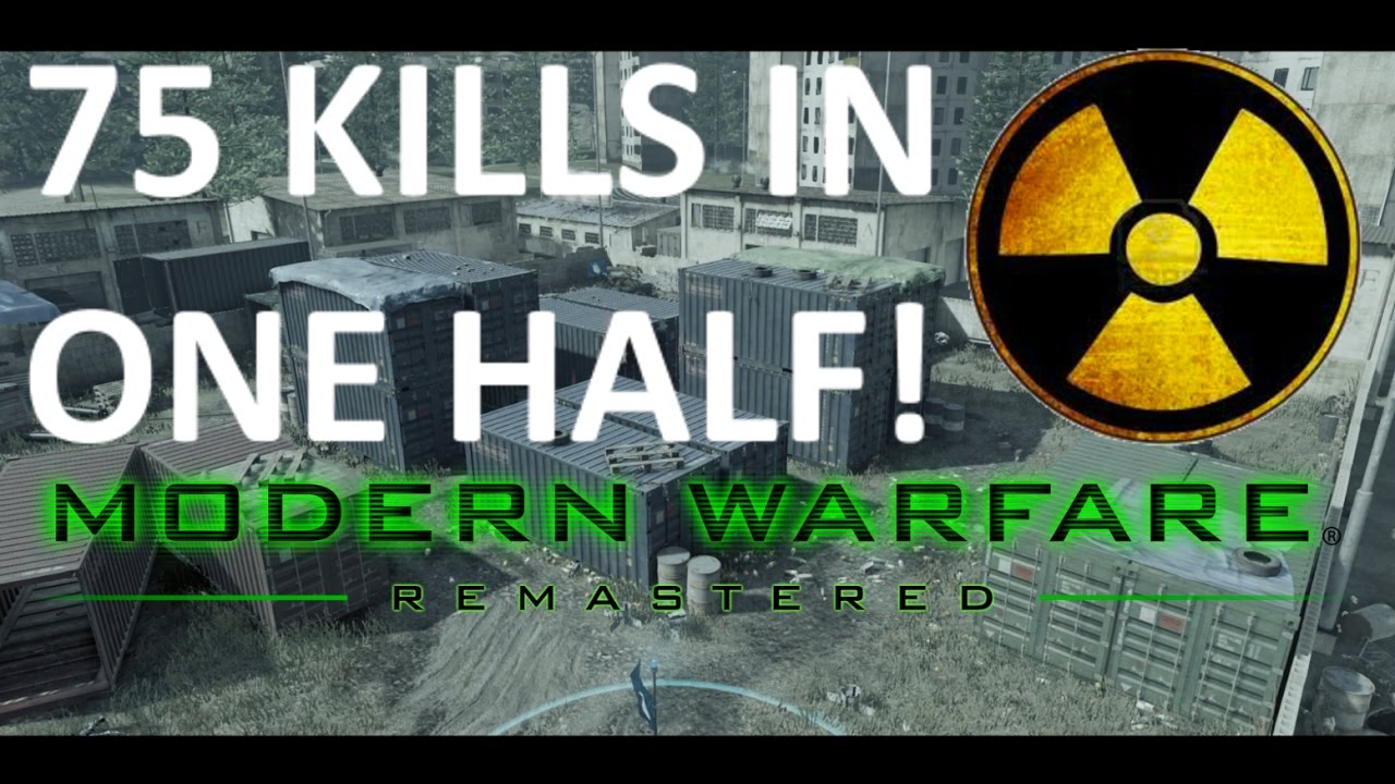 SHIPMENT NUKE? (MWR 75 - 15 Gameplay in One Half) - YouTube