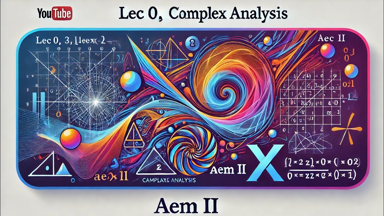 Lec 0 ( Complex Analysis, Unit 2, AEM II) - YouTube