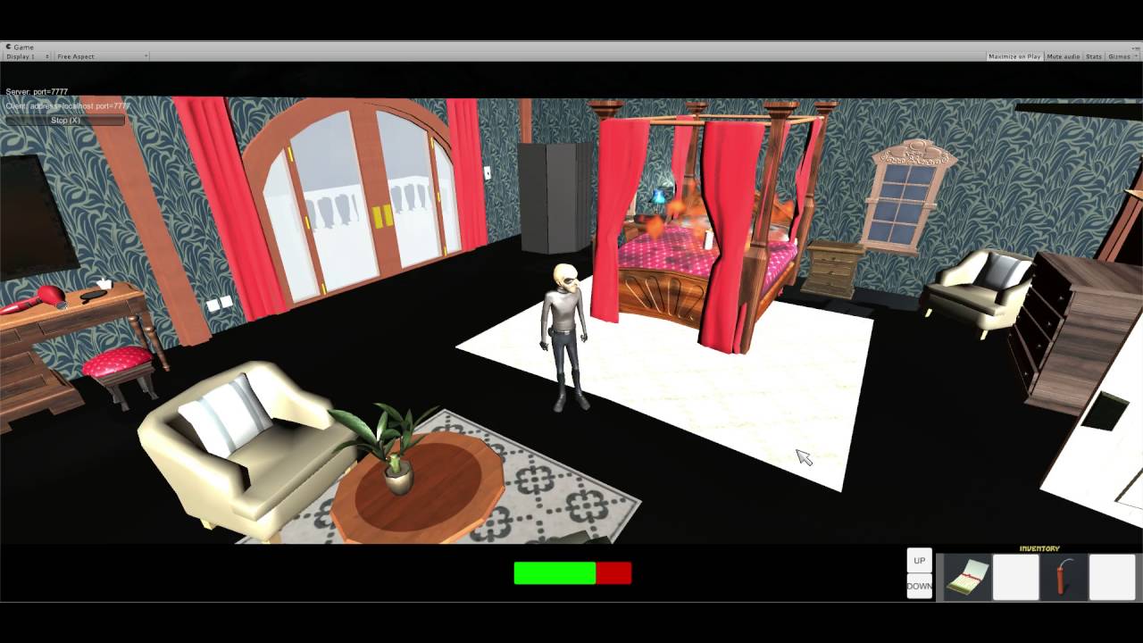 Hide & Shriek Mansion: flammable beds! - YouTube