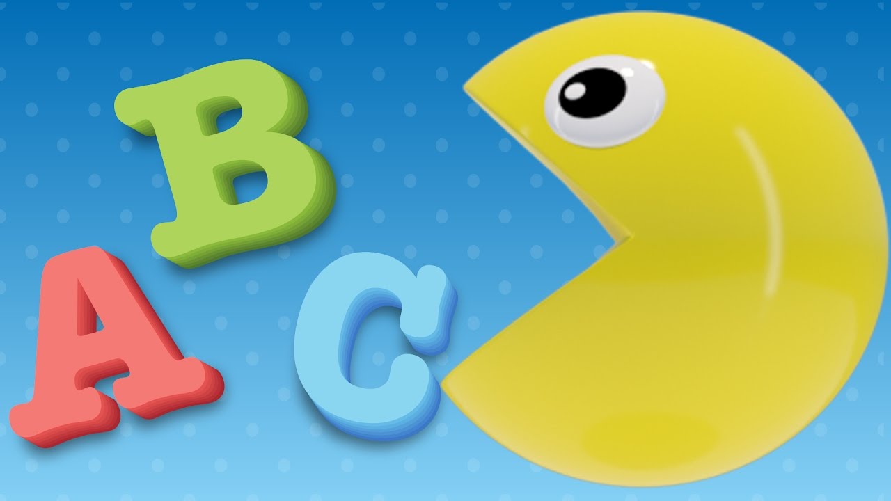 Pacman Singing in ABC Songs for Children - YouTube