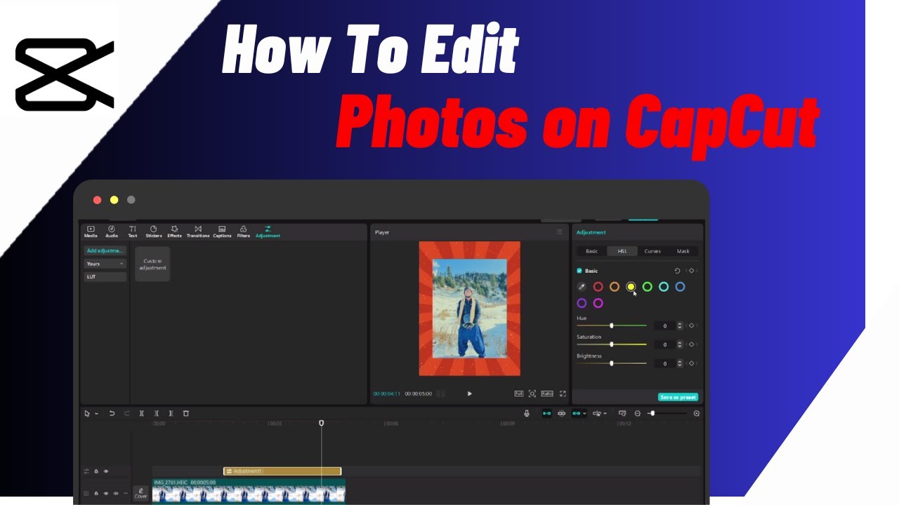 How To Edit Image In Capcut PC | Complete Guide - YouTube