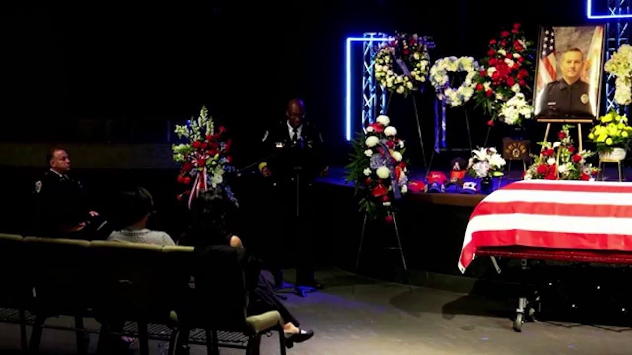 NUPD Sergeant & Clermont Police Officer Conrad Buckley's Funeral ...