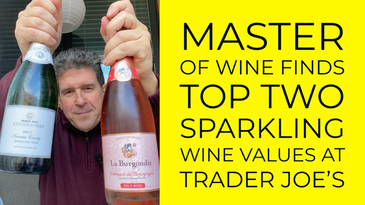 TRADER JOE'S BEST UNDER $15 SPARKLING WINES - YouTube