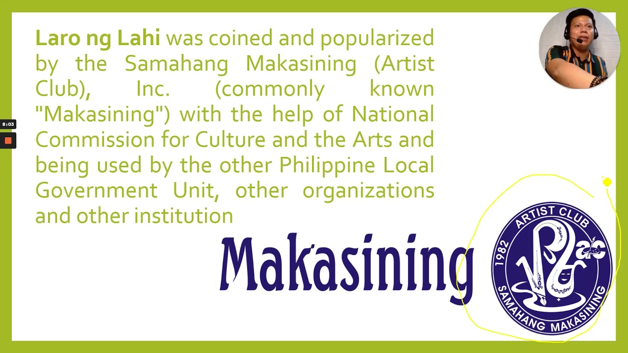 Philippine Traditional Games (Laro ng Lahi) - YouTube