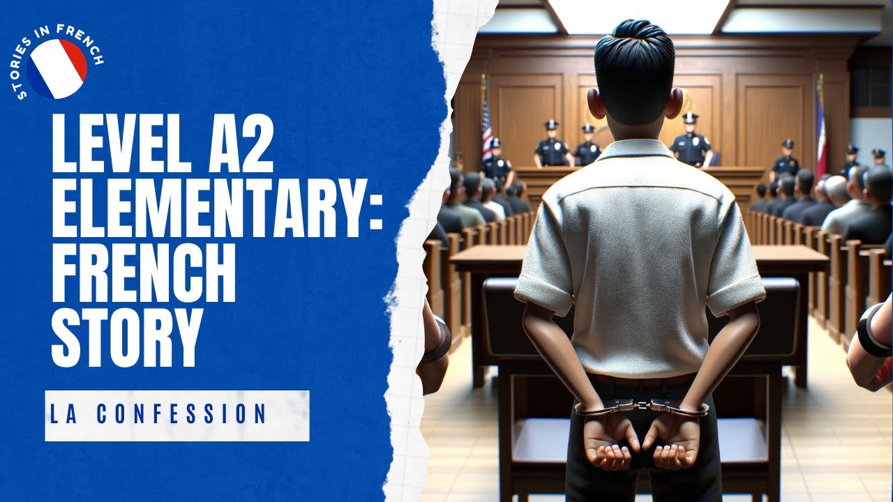 Learn French with a Short Crime Story (Elementary A2 Level) - YouTube