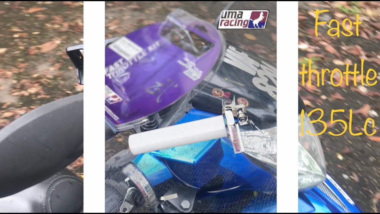 Uma Racing fast throttle 135lc - YouTube