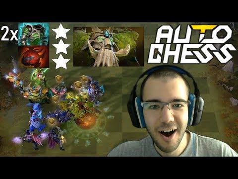 5K HP TANK! OP Treant Double AC + Heart | Dota Auto Chess Gameplay 79 ...