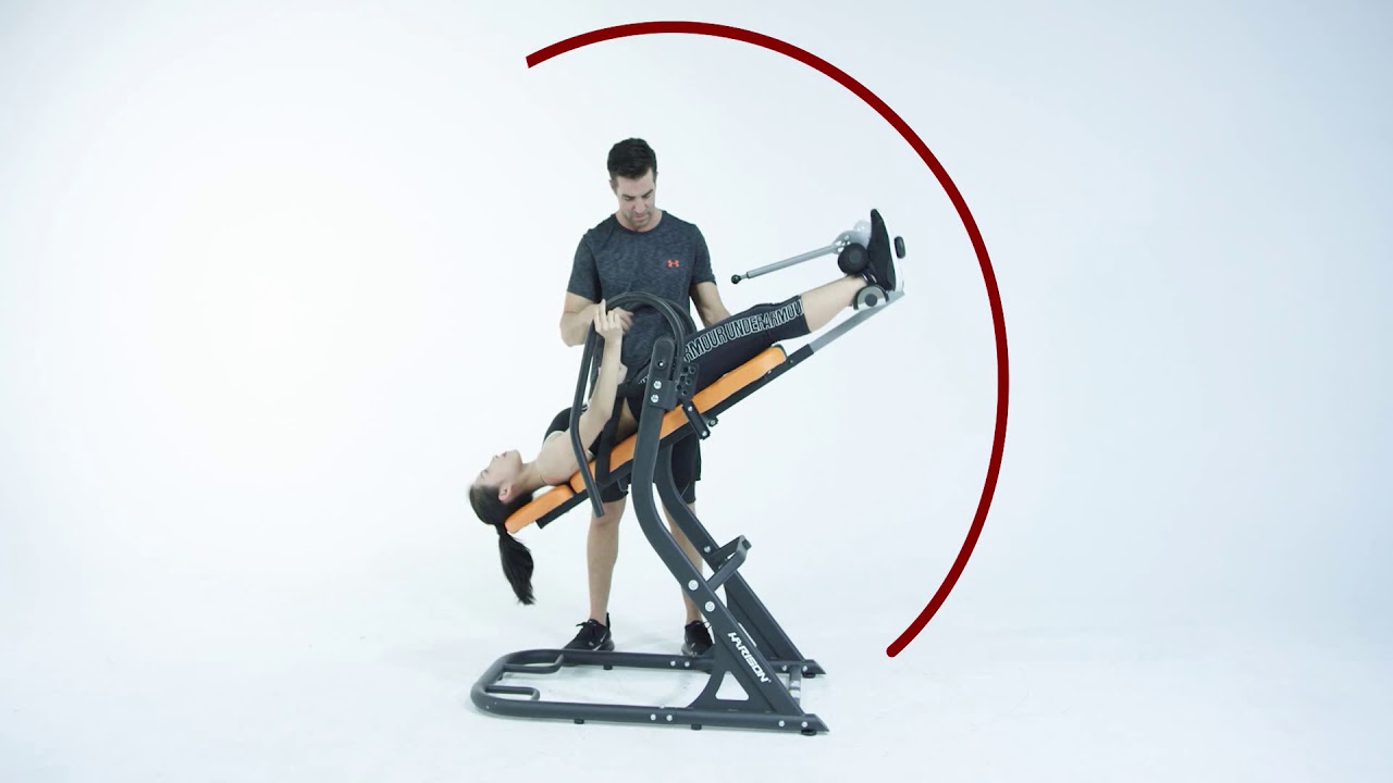 HARISON Inversion Table Therapy to Help You Stretch Spine Product Video ...
