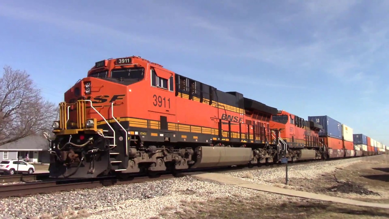 BNSF 7218 East Mazon, IL 2/18/17 - YouTube