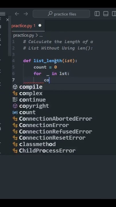 Calculate The Length Of List Python Pythonprogrammingcodinglearnpython Pythonforbeginners