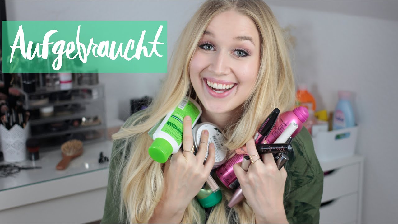 AUFGEBRAUCHT! Beauty Produkte der letzten Monate | CatyCake - YouTube
