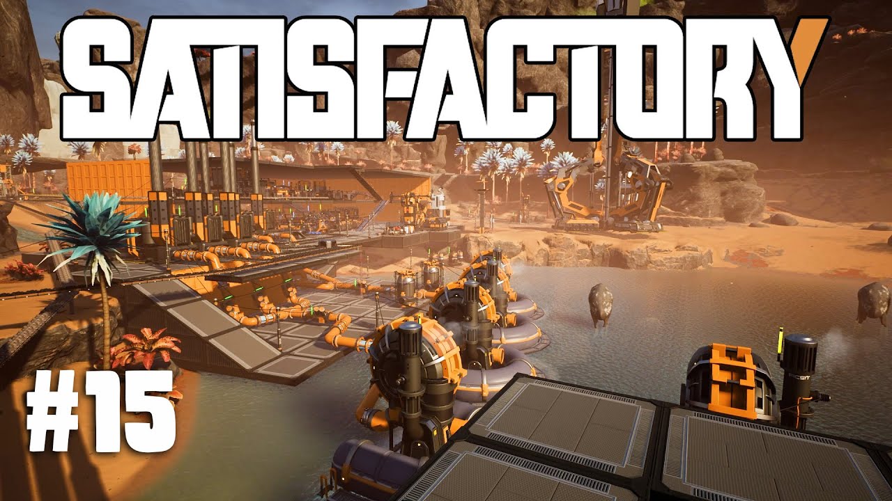 Offshore Oil Rig | Satisfactory #15 - YouTube