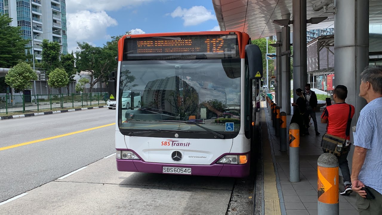 SBS Transit Mercedes-Benz O530 Citaro (Batch 1) SBS6054G on Service 112 ...