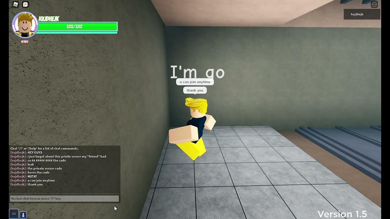 free private server code on a universal time - YouTube