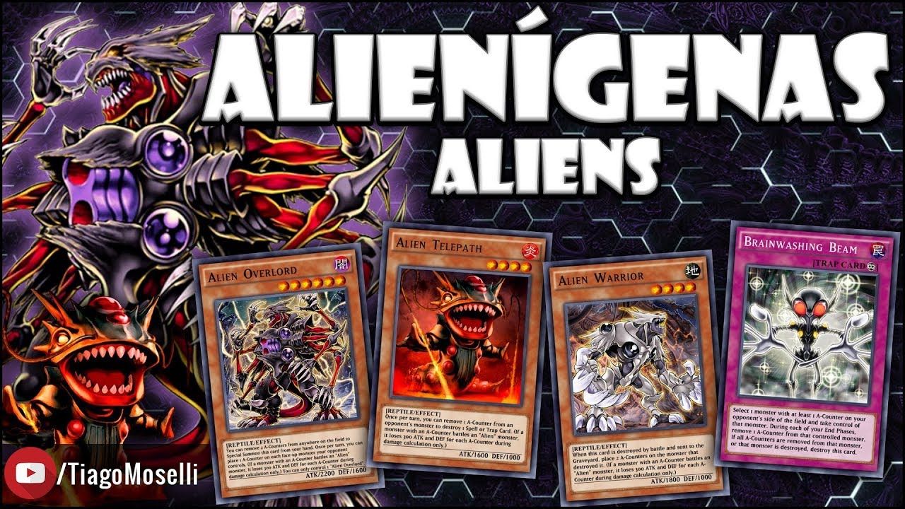 NOVO DECK ALIENÍGENAS (ALIENS) - [Yu-Gi-Oh! - Duel Links] - YouTube