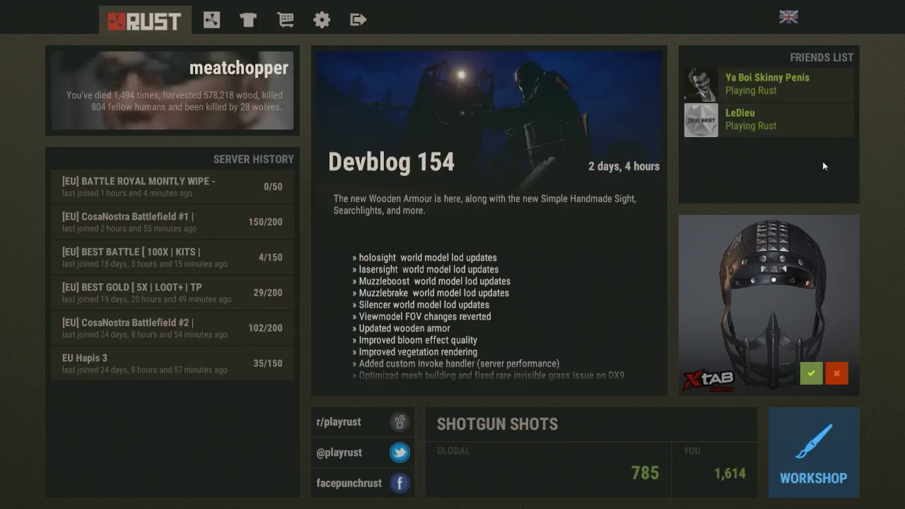 rust server live now [EU] BATTLE LANDS MONTHLY WIPE - YouTube