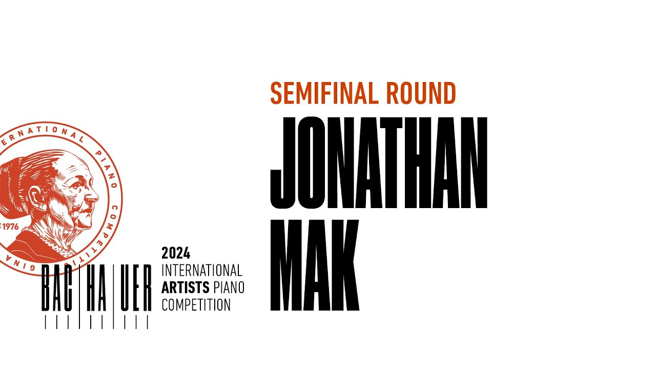 Jonathan Mak - 2024 Artists Competition Semifinal - YouTube